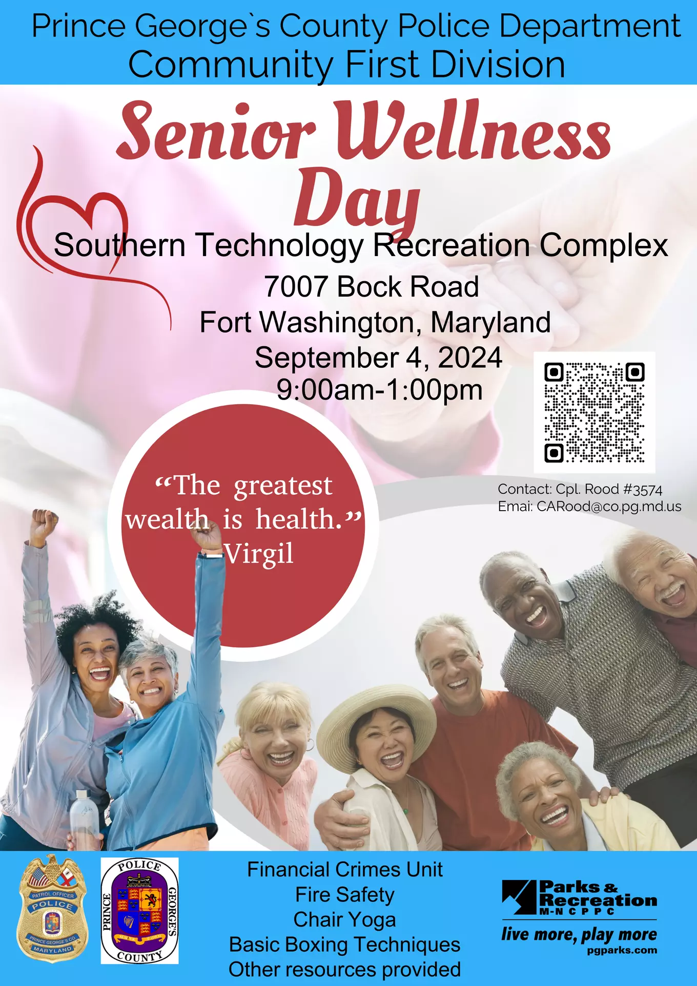 2024 Senior Wellness Day | Prince George's County