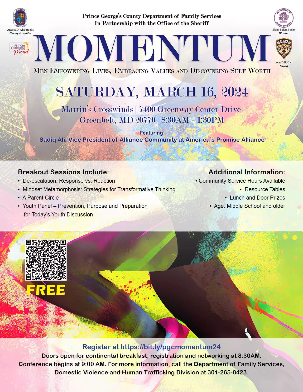 Momentum Conference: Men Empowering Lives, Embracing Values and ...