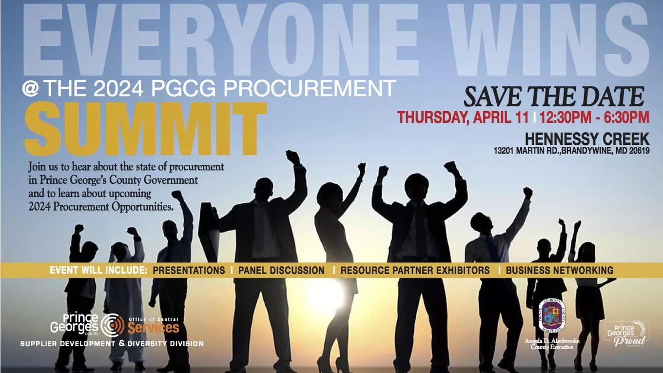 2024 Prince George’s County Government Procurement Summit | Prince ...